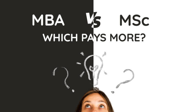 MBA vs MSc (2026): Which Has the Best Salary and ROI?